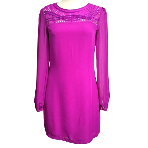 Ted Baker London | Dresses | Ted Baker London Size Us 4 Purple Katia ...